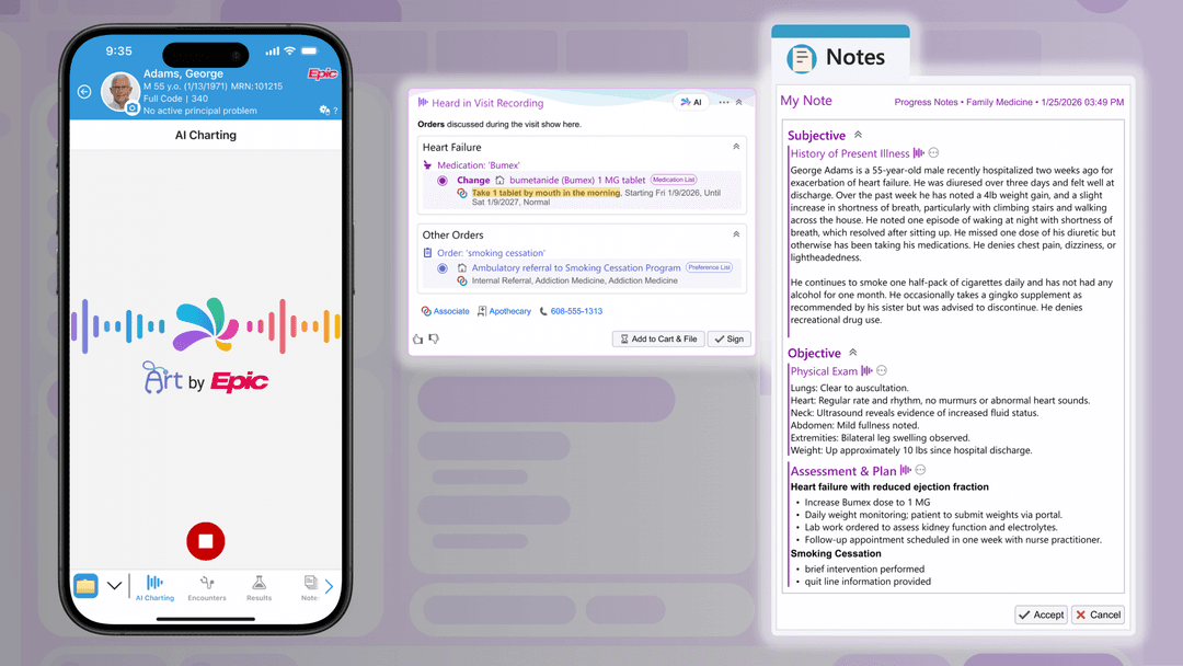 Epic AI Charting Rolls Out Alongside an Expanding Set of Built-in AI ...